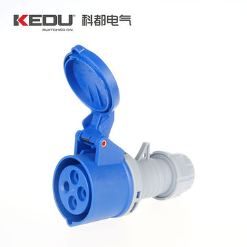 KEDU IP44 CEE industrial socket,VDE,SEMKO certificated,inflaming ...