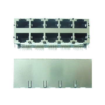 2x5 PoS PCB Jack RJ45 Connectors, EMI 8P8C | Global Sources