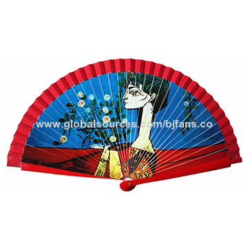 Buy Wholesale China Special Painting Fan With Wooden Handle, Oem Orders ...