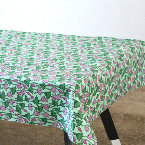 Bulk Buy China Wholesale Custom Pvc Tablecloth Printed Plastic ...