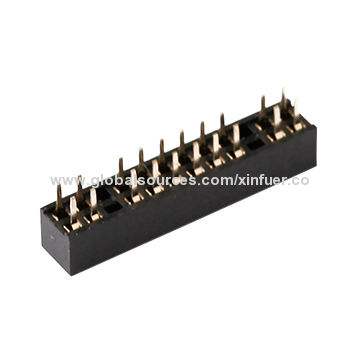 Buy Wholesale China 2.0mm Female Header Connector, 2 X 2-40p, Straight ...