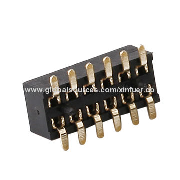 Buy Wholesale China 1.0mm Female Headers, Dual-row, Smt Type, 500v Ac ...