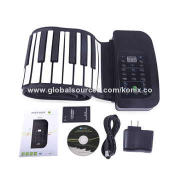 Buy Wholesale China Portable Rubber Soft Midi Keyboard Piano, 61 Keys ...