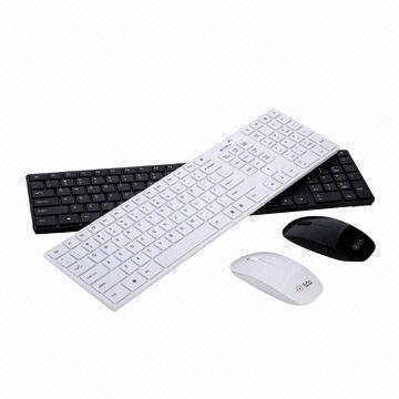 Buy Wholesale China Wireless Keyboard And Mouse Combo With 8 To 10m ...