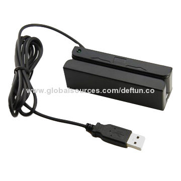 MSR90 USB HID Magnetic Card Reader/Decoder, 1/2/3 Tracks, Bi ...