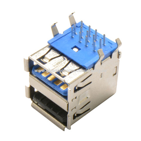 Usb Connector, Dual Type 3.0 Rohs Directive-compliant Standard - Buy ...