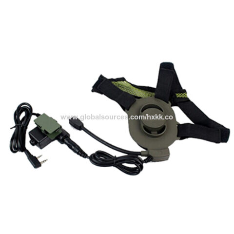 Two Way Radio Sniper Suit Headset With Open Microphone For Motorola ...