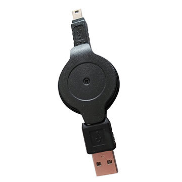 Retractable USB 2.0 Sync Power Charge Data Cable, retractable USB cable ...