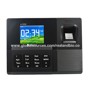 Buy Wholesale China Realand Biometric Time Attendance System With Free ...