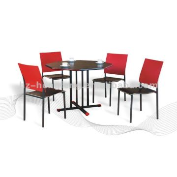 Buy Wholesale China Modern Metal Frame Restaurant Table With Chairs ...