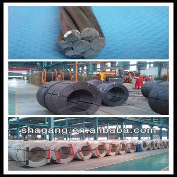 Buy Wholesale China Prestressed Concrete 7 Wire Strand & Prestressed ...