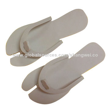 Buy Wholesale China 5mm Eva Foam Spa Slippers In White Color, 23 Years ...