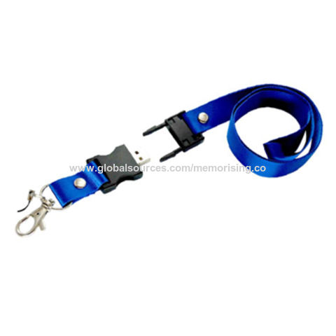 Buy Wholesale Hong Kong SAR Promotional Lanyard Usb Flash Drive With ...