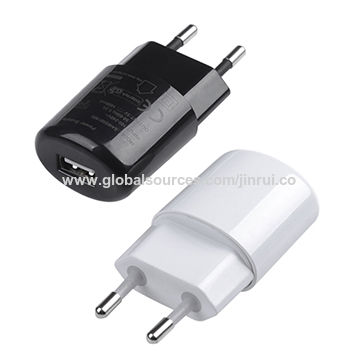 Buy Wholesale China 5v 1a Usb Charger For Smartphones With Eu Approvals ...