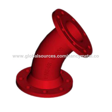 Buy Wholesale China 45° Double Flanged Bend & 45° Double Flanged Bend ...