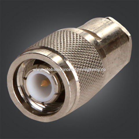 TNC Male Connector, TNC Male Clamp Type, TNC Male Straight Plug for ...