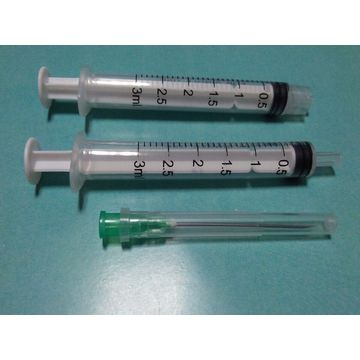 Buy Wholesale China 3 Parts Disposable Hypodermic Syringes With Needles ...