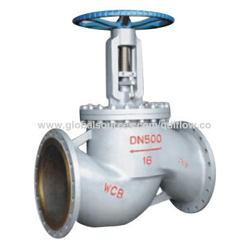 DIN PN16 DN500 Cast Steel Globe Valve | Global Sources