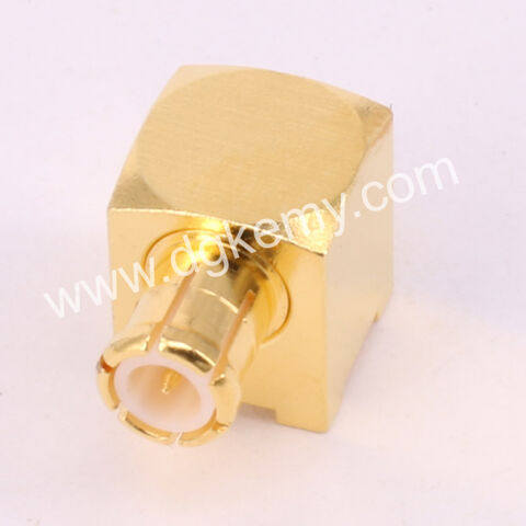 China MCX Male PCB RF Connector, MCX Right Angle R/A Plug for SMD SMT ...