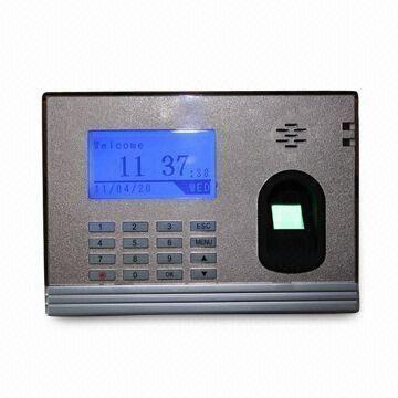 Buy Wholesale China Fingerprint Time Attendance Terminal With Time ...