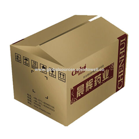 Shipment carton, suitable for bulk goods packaging and makes delivery ...