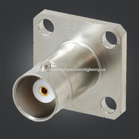 China BNC Connector, BNC Flange Mount, BNC Female Straight Jack Flange ...