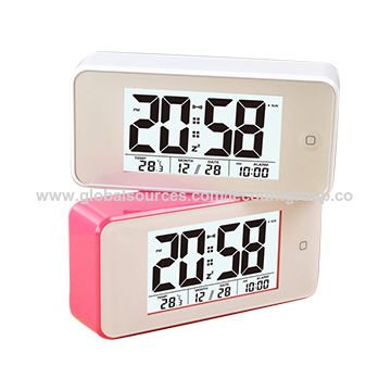 Buy Wholesale China Digital Calendar Desk Clock With Backlight ...