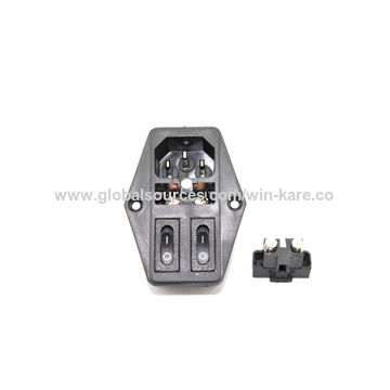 Buy Wholesale China Power Entry Module, En60320c14 + Fuse Holder ...