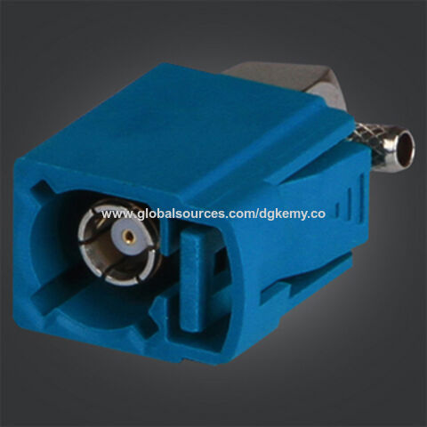 China Fakra Connector, Fakra SMB Code Z Female Right Angle Jack for RG ...