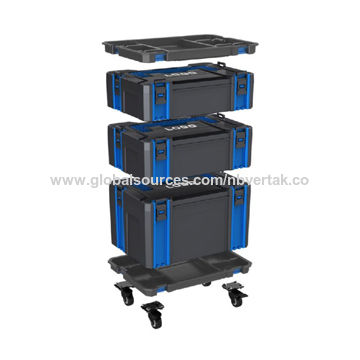 China Plastic interlocking tool box tool station on Global Sources ...