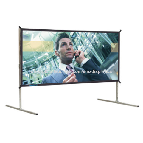 Buy Wholesale China 250" Foldable Screen , Fast Fold Projection Screen ...