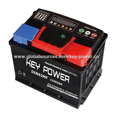 DIN62MF 12V Korean Car Battery, Korean Battery Korean car battery 12V ...