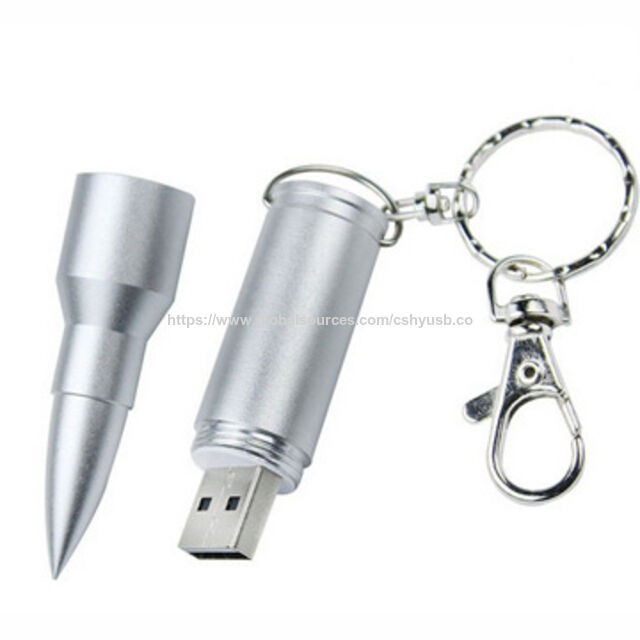 China H2 Test Metal Bullet Cheap 1GB USB Flash Drive on Global Sources ...