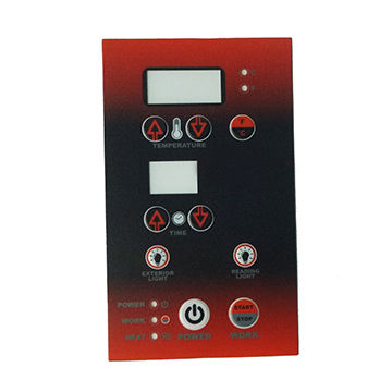 Buy Wholesale China Membrane Graphic Overlay Control Panel With Led ...