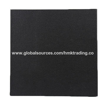 Square 2-part Waterproof Buckram Grain PVC Menu Cover with Two Binders ...