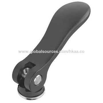 China Customized aluminium quick work steel handle fixture parts thread ...