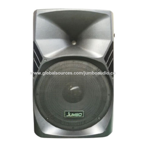 15" bluetooth audio speaker plastic sound box with USB,SD,MP3 player,FM ...