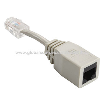 Buy Wholesale China Cat5e Rj45 Jack To Rj45 Plug Ethernet Converter ...