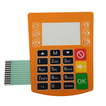 Buy Wholesale China F150 Overlay Metal Domes Membrane Keypad With 3m467 ...