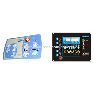 Buy Wholesale China Membrane Graphic Overlay Control Panel With Led ...