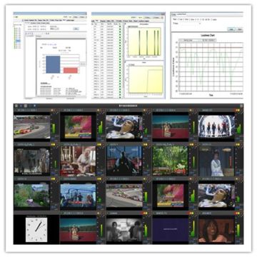 Broadcast TV video quality Monitor IPTV streaming recorder warming ...