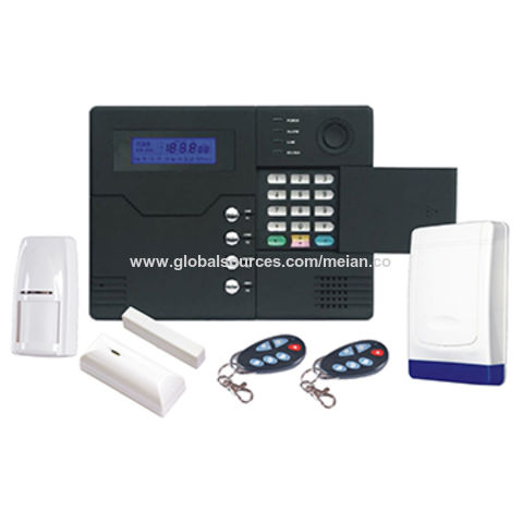 China Wireless Intruder Alarm System with Built-in Antenna, Backup ...