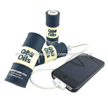 Oil Drum Customized Molded Rubber Power Bank, Power Bank - Buy China ...