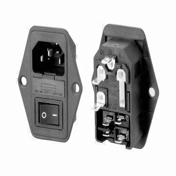 Buy Wholesale Taiwan Iec C14 Switch Fuse Holder With Thermoplastic 94v ...