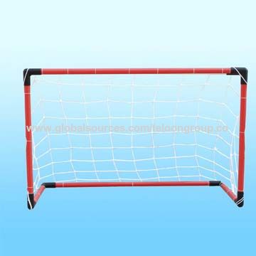 China Soccer Goal, Plastic Pipes and Nylon Net on Global Sources
