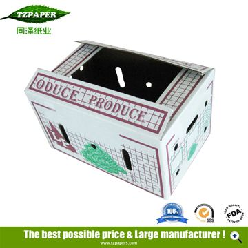 Wax Box For Fresh Produce/seafood Box/waxed Carton Box For Vegetable ...