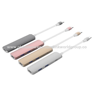 Buy China Wholesale Usb-c 4-in-1 Adapter, Newest Design With Rose Gold ...