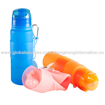 Buy Wholesale China Wholesale, 550ml Original, Rollable Silicone Water ...