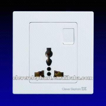 Buy Wholesale China 3 Pin Universal Switched Socket Outlet & 3 Pin ...