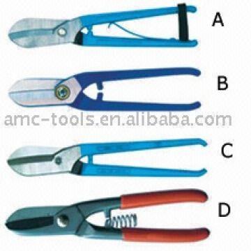 Tinman's snip(plier,tinman's snip,hand tool) Material:carbon steel/ CRV ...
